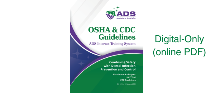 Dental Infection Prevention and Safety CE Center | ADS
